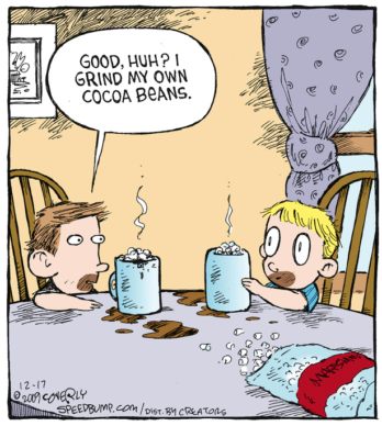 Hot cocoa funnies – Chocolate by the Bay